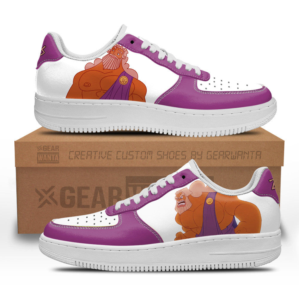 Zeus Hercules Custom Air Sneakers QD12